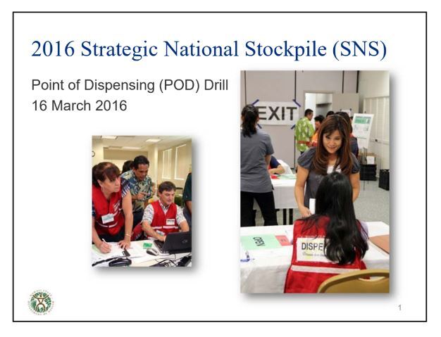 Hawaii Department of Health (DOH) Strategic National Stockpile Point of ...